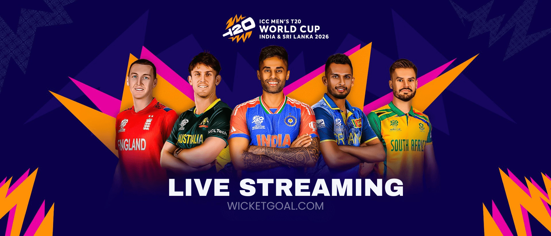 ICC T20 World Cup 2026 Live Stream | Schedule, Teams & TV Channels